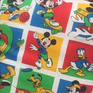 Disney | Accents | Vintage Mickey Mouse Throw Pillow Disney Decor ...